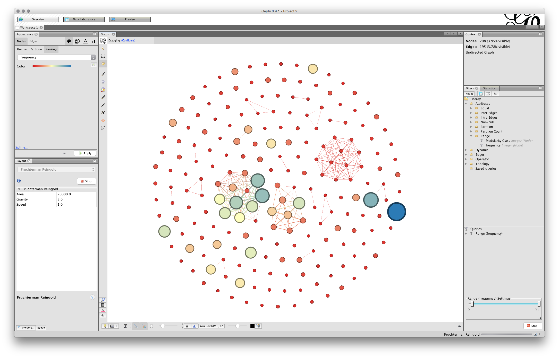 Network Visualisation with Gephi - Paul Oldham's Analytics Blog Network Visualisation with Gephi - Paul Oldham's Analytics Blog